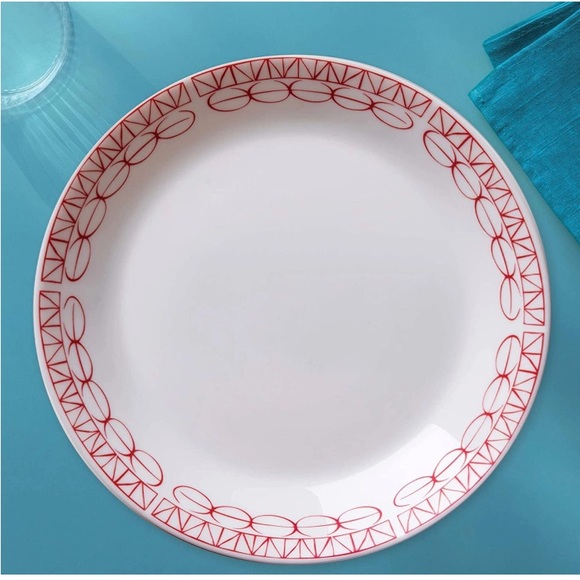 Corelle | Dining | Corelle Graphic Stitch 4 Piece Salad Plate Set ...